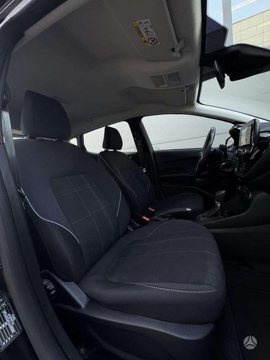 Melns Ford Fiesta 2018 Viļņa, ar dzinēja tilpumu 1.00 L un nobraukumu 130 tūkst. km par 6900 €, foto 16 vietnē AUTOMOTO.COM.LV
