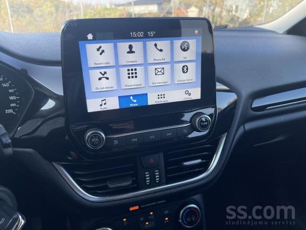 Black Ford Fiesta 2018 in Rezekne, with an engine capacity of 1.00 L and mileage of 120 thousand km for 5650 €, photo 9 on AUTOMOTO.COM.LV