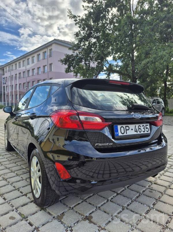 Black Ford Fiesta 2020 in Dobele, with an engine capacity of 1.10 L and mileage of 95 thousand km for 7459 €, photo 11 on AUTOMOTO.COM.LV