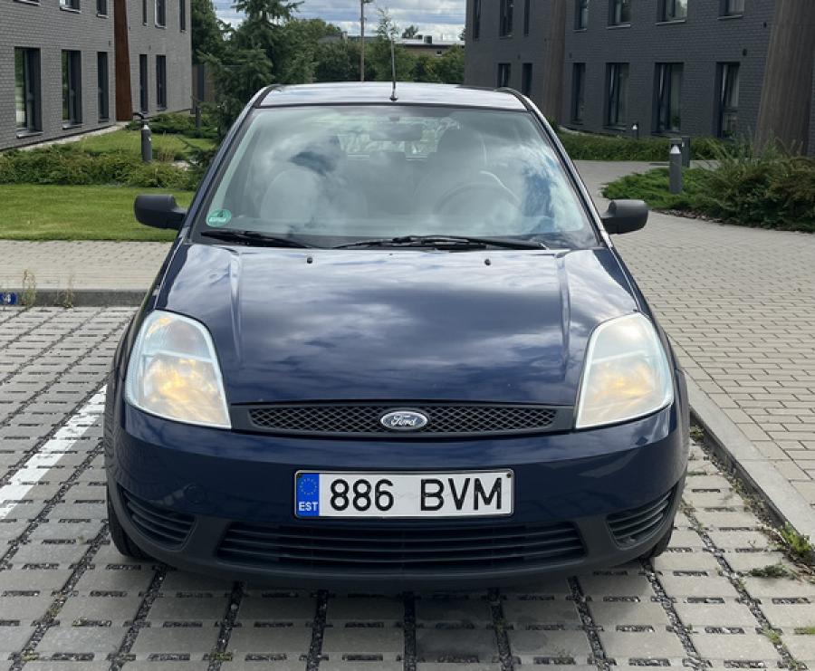 Zils Ford Fiesta 2003 Tallina, ar dzinēja tilpumu 1.30 L un nobraukumu 293 tūkst. km par 799 €, foto 6 vietnē AUTOMOTO.COM.LV