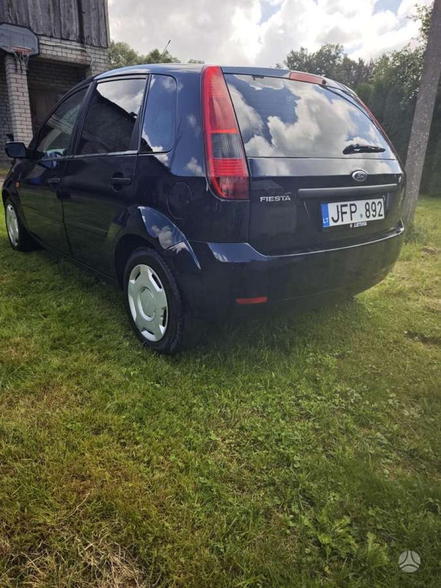Blue Ford Fiesta 2005 in Klaipeda, with an engine capacity of 1.30 L and mileage of 78 thousand km for 1000 €, photo 13 on AUTOMOTO.COM.LV