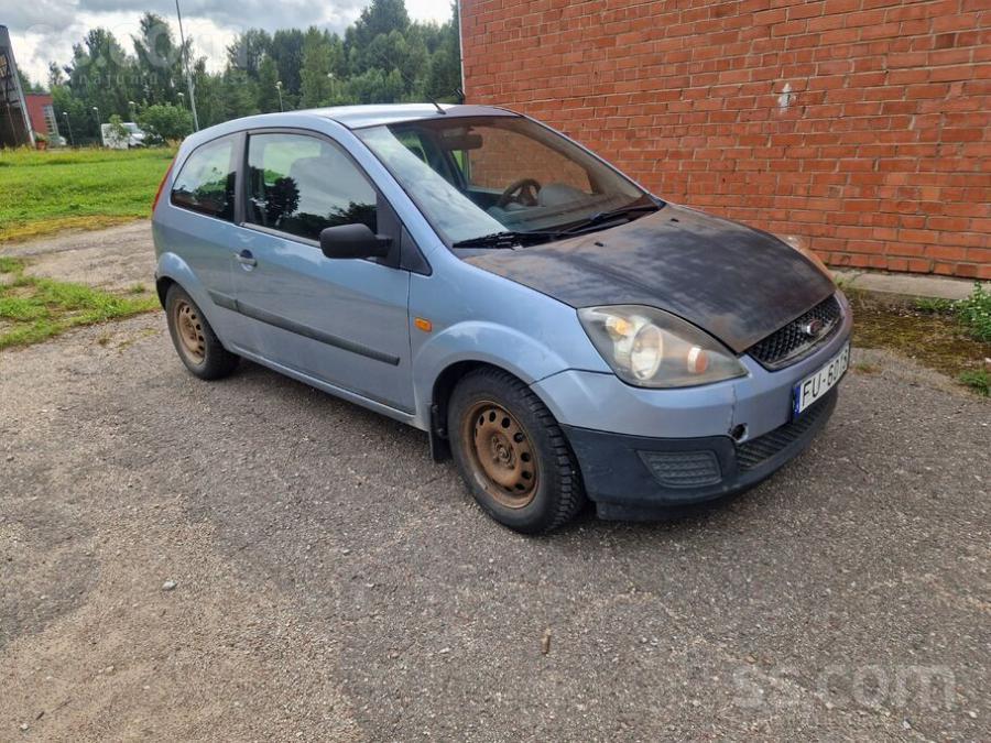 Zils Ford Fiesta 2006 Kuldīga, ar dzinēja tilpumu 1.30 L un nobraukumu 195 tūkst. km par 600 €, foto 3 vietnē AUTOMOTO.COM.LV