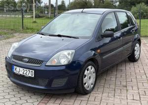 Blue Ford Fiesta 2006 in Riga, with an engine capacity of 1.40 L and mileage of 286 thousand km for 1390 €, photo  on AUTOMOTO.COM.LV