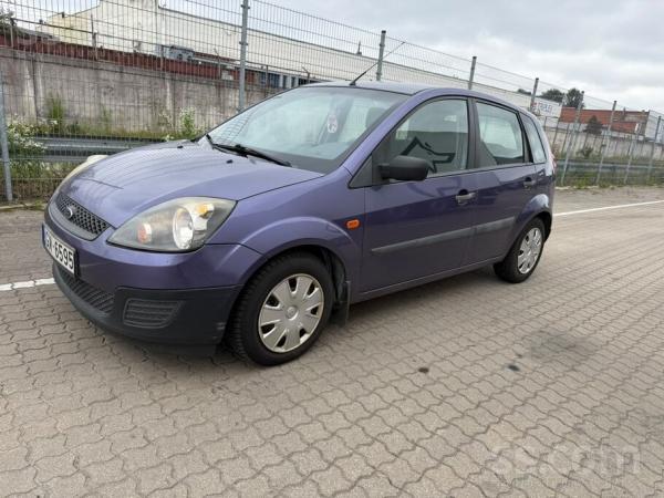 Blue Ford Fiesta 2007 in Riga, with an engine capacity of 1.30 L and mileage of 162 thousand km for 1490 €, photo 1 on AUTOMOTO.COM.LV