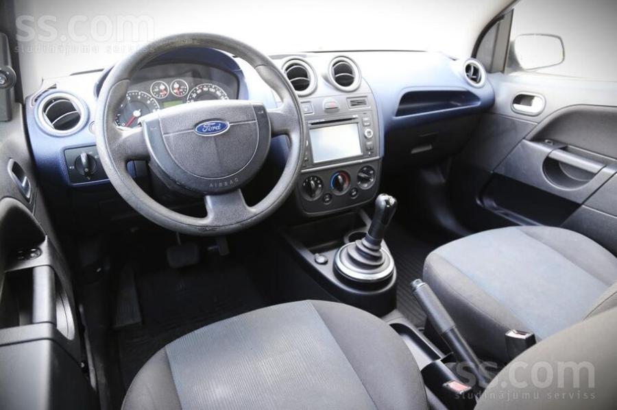 Синий Форд Фиеста 2007 в Рига, объемом двигателя 1.40 л и пробегом 255 тыс. км за 1845 €, фото 8 на AUTOMOTO.COM.LV