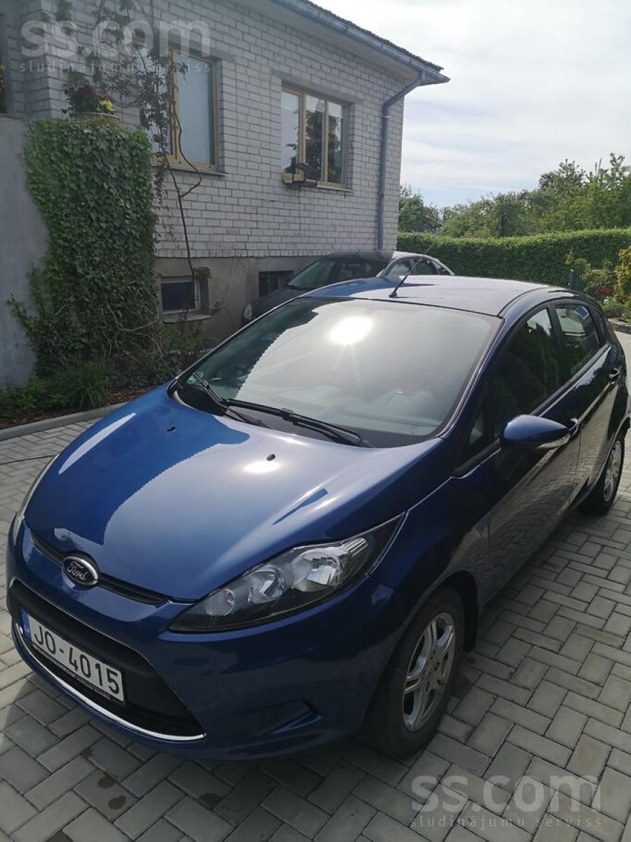 Blue Ford Fiesta 2009 in Talsi, with an engine capacity of 1.20 L and mileage of 126 thousand km for 3000 €, photo 1 on AUTOMOTO.COM.LV