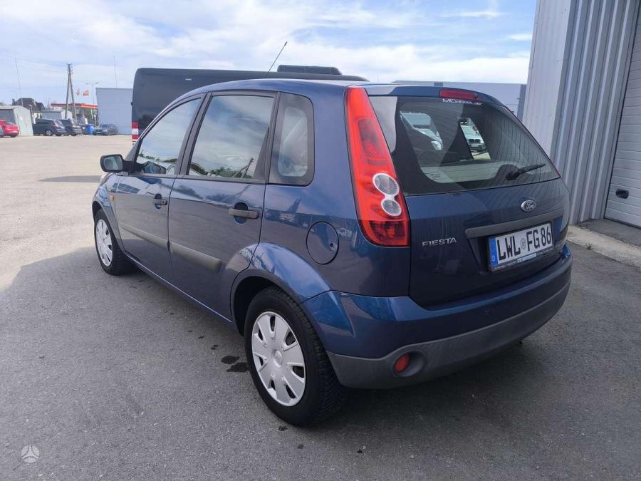 Zils Ford Fiesta 2009 Jonava, ar dzinēja tilpumu 1.39 L un nobraukumu 188 tūkst. km par 1270 €, foto 6 vietnē AUTOMOTO.COM.LV