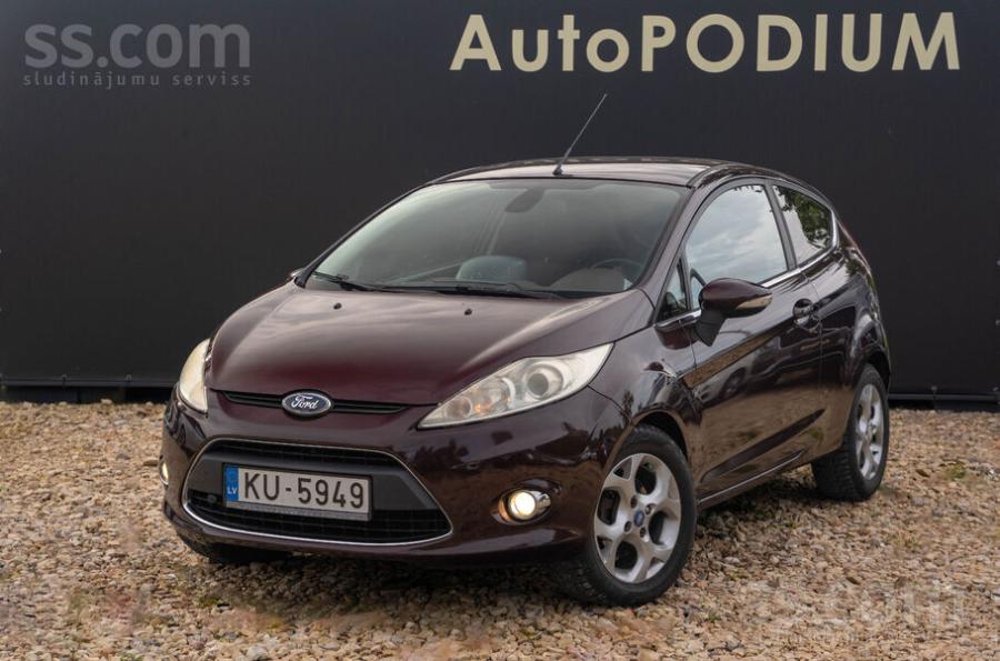 Zils Ford Fiesta 2009 Rīga, ar dzinēja tilpumu 1.60 L un nobraukumu 333 tūkst. km par 2990 €, foto 1 vietnē AUTOMOTO.COM.LV