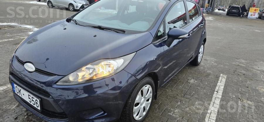 Zils Ford Fiesta 2010 Rīga, ar dzinēja tilpumu 1.30 L un nobraukumu 201 tūkst. km par 2600 €, foto 2 vietnē AUTOMOTO.COM.LV