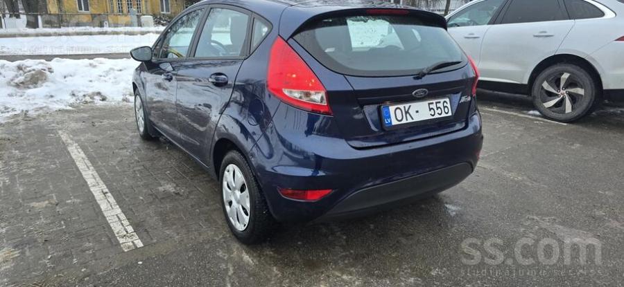 Zils Ford Fiesta 2010 Rīga, ar dzinēja tilpumu 1.30 L un nobraukumu 201 tūkst. km par 2600 €, foto 3 vietnē AUTOMOTO.COM.LV