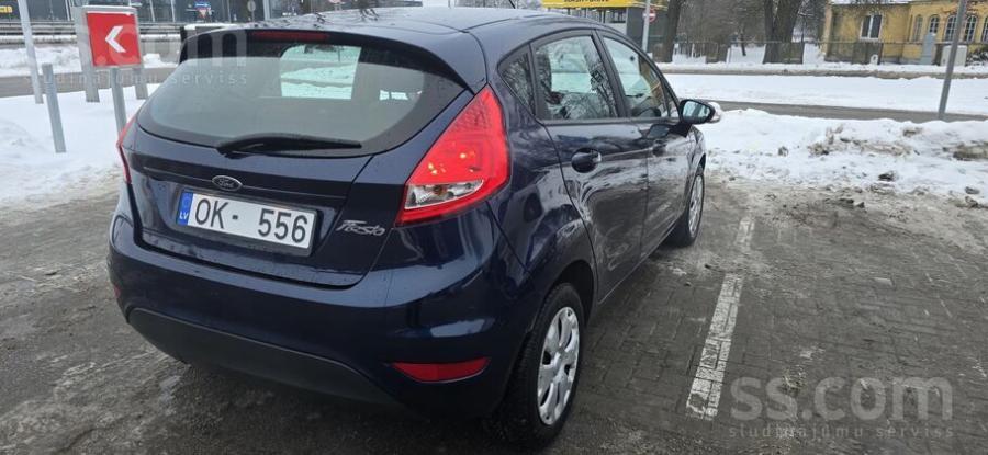 Zils Ford Fiesta 2010 Rīga, ar dzinēja tilpumu 1.30 L un nobraukumu 201 tūkst. km par 2600 €, foto 4 vietnē AUTOMOTO.COM.LV