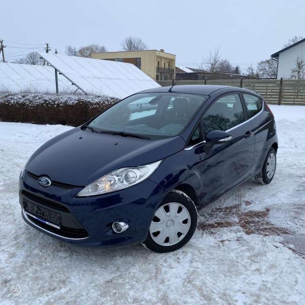 Blue Ford Fiesta 2010 in Marijampole, with an engine capacity of 1.24 L and mileage of 190 thousand km for 2750 €, photo 1 on AUTOMOTO.COM.LV