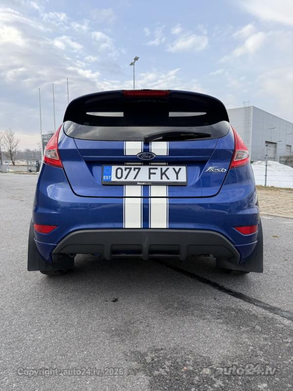 Zils Ford Fiesta 2011 Tallina, ar dzinēja tilpumu 1.60 L un nobraukumu 157 tūkst. km par 7500 €, foto 8 vietnē AUTOMOTO.COM.LV