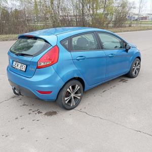 Blue Ford Fiesta 2011 in Panevezys, with an engine capacity of 1.40 L and mileage of 197 thousand km for 2500 €, photo 4 on AUTOMOTO.COM.LV