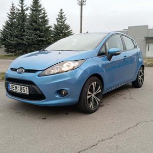 Blue Ford Fiesta 2011 in Panevezys, with an engine capacity of 1.40 L and mileage of 197 thousand km for 2500 €, photo 5 on AUTOMOTO.COM.LV