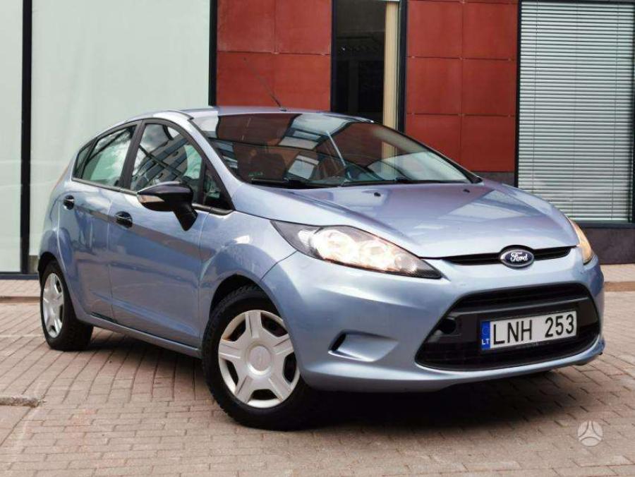 Blue Ford Fiesta 2011 in Vilnius, with an engine capacity of 1.56 L and mileage of 240 thousand km for 1590 €, photo 8 on AUTOMOTO.COM.LV