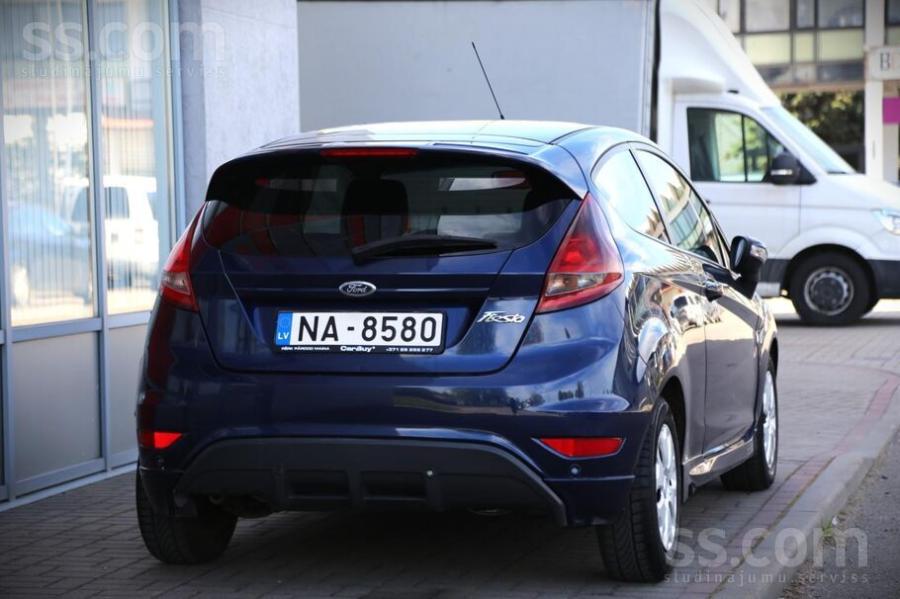 Blue Ford Fiesta 2012 in Riga, with an engine capacity of 1.60 L and mileage of 297 thousand km for 1895 €, photo 7 on AUTOMOTO.COM.LV