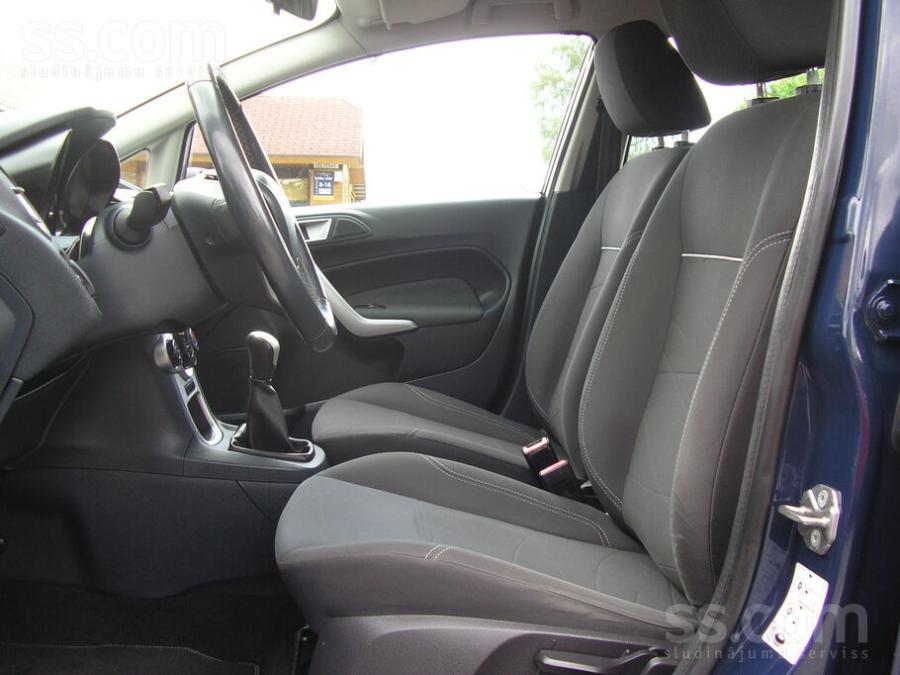 Zils Ford Fiesta 2012 Rīga, ar dzinēja tilpumu 1.60 L un nobraukumu 0 tūkst. km par 4650 €, foto 18 vietnē AUTOMOTO.COM.LV
