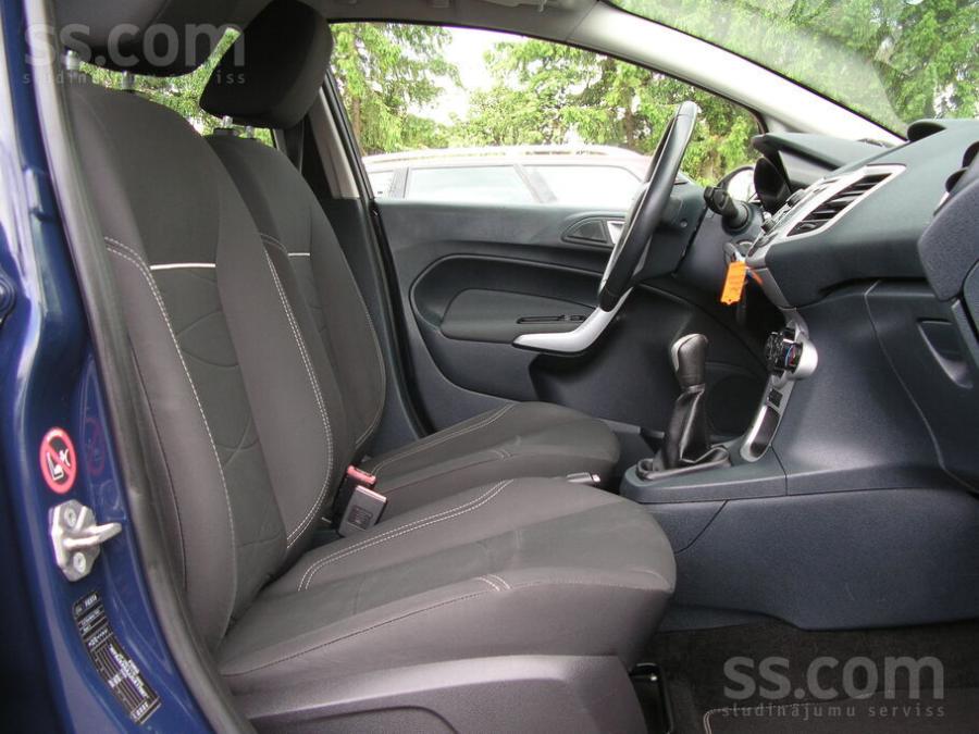 Zils Ford Fiesta 2012 Rīga, ar dzinēja tilpumu 1.60 L un nobraukumu 0 tūkst. km par 4650 €, foto 26 vietnē AUTOMOTO.COM.LV