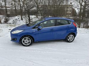 Blue Ford Fiesta 2013 in Preili, with an engine capacity of 1.60 L and mileage of 270 thousand km for 4150 €, photo 4 on AUTOMOTO.COM.LV