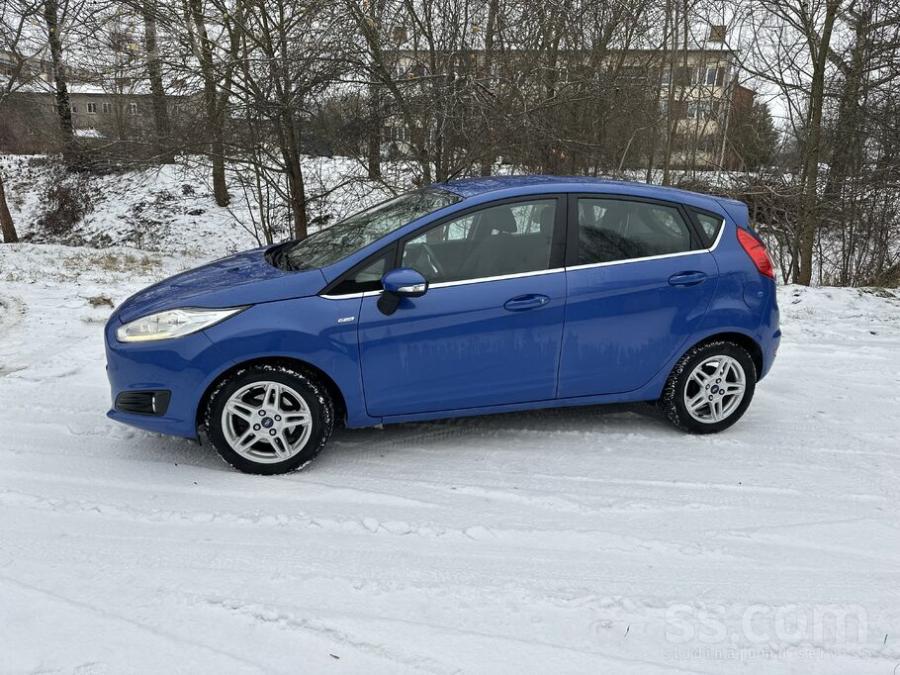 Blue Ford Fiesta 2013 in Preili, with an engine capacity of 1.60 L and mileage of 270 thousand km for 4150 €, photo 4 on AUTOMOTO.COM.LV