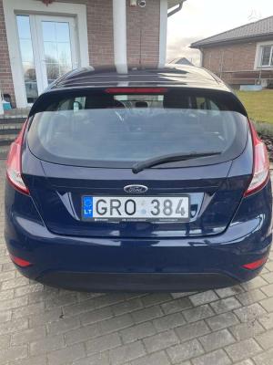 Blue Ford Fiesta 2013 in Vilnius, with an engine capacity of 1.24 L and mileage of 90 thousand km for 3750 €, photo 2 on AUTOMOTO.COM.LV