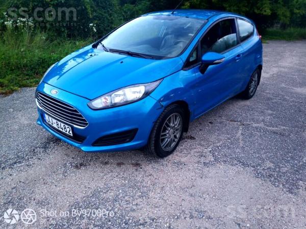 Zils Ford Fiesta 2013 Valka, ar dzinēja tilpumu 1.20 L un nobraukumu 114 tūkst. km par 2200 €, foto 1 vietnē AUTOMOTO.COM.LV