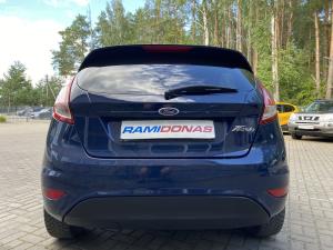Zils Ford Fiesta 2013 Šveicarija, ar dzinēja tilpumu 1.20 L un nobraukumu 180 tūkst. km par 2700 €, foto 8 vietnē AUTOMOTO.COM.LV