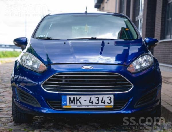 Zils Ford Fiesta 2014 Rīga, ar dzinēja tilpumu 1.20 L un nobraukumu 0 tūkst. km par 3300 €, foto 1 vietnē AUTOMOTO.COM.LV