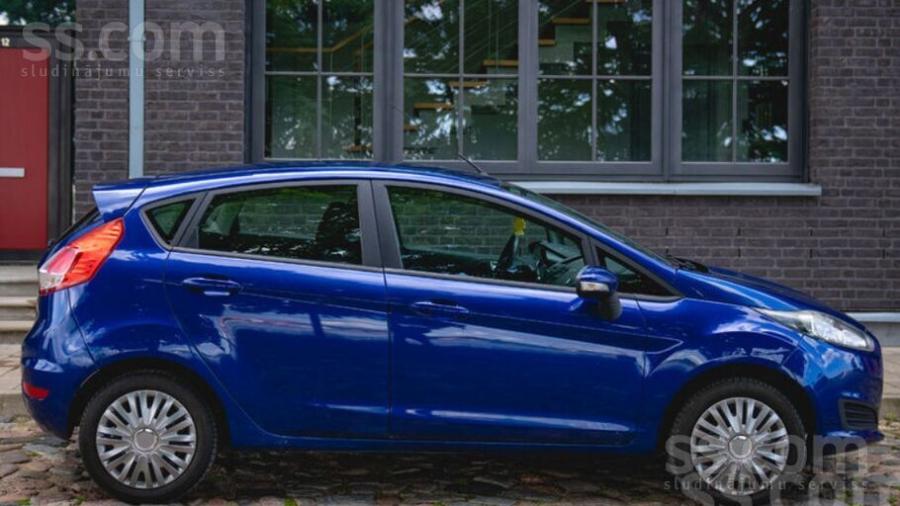 Blue Ford Fiesta 2014 in Riga, with an engine capacity of 1.20 L and mileage of 0 thousand km for 3300 €, photo 3 on AUTOMOTO.COM.LV