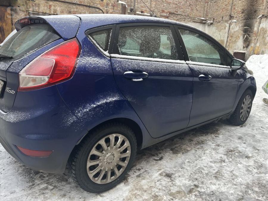 Blue Ford Fiesta 2014 in Riga, with an engine capacity of 1.20 L and mileage of 0 thousand km for 3300 €, photo 9 on AUTOMOTO.COM.LV