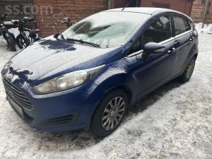 Blue Ford Fiesta 2014 in Riga, with an engine capacity of 1.20 L and mileage of 0 thousand km for 3300 €, photo 10 on AUTOMOTO.COM.LV