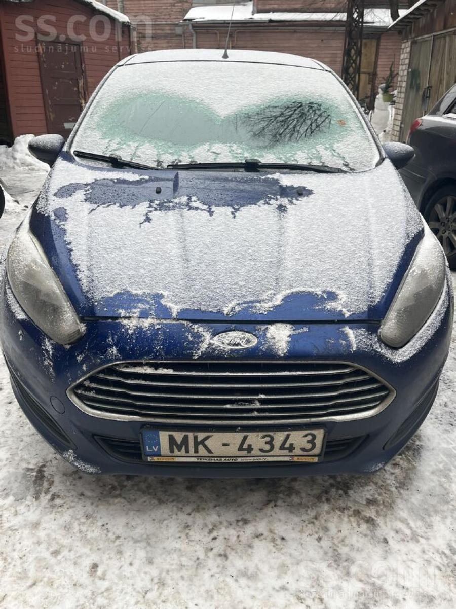 Blue Ford Fiesta 2014 in Riga, with an engine capacity of 1.20 L and mileage of 0 thousand km for 3300 €, photo 11 on AUTOMOTO.COM.LV
