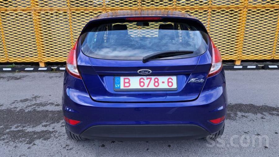 Blue Ford Fiesta 2014 in Ogre, with an engine capacity of 1.00 L and mileage of 164 thousand km for 4750 €, photo 8 on AUTOMOTO.COM.LV