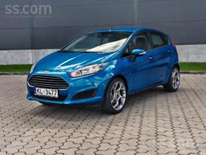 Blue Ford Fiesta 2014 in Riga, with an engine capacity of 1.00 L and mileage of 134 thousand km for 4599 €, photo  on AUTOMOTO.COM.LV