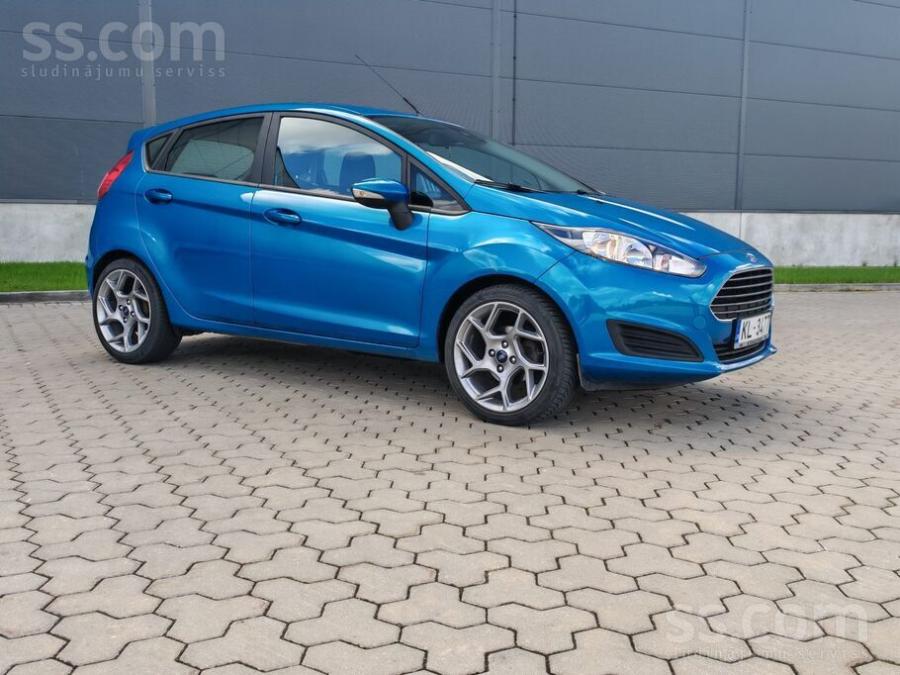 Zils Ford Fiesta 2014 Rīga, ar dzinēja tilpumu 1.00 L un nobraukumu 134 tūkst. km par 4599 €, foto 7 vietnē AUTOMOTO.COM.LV