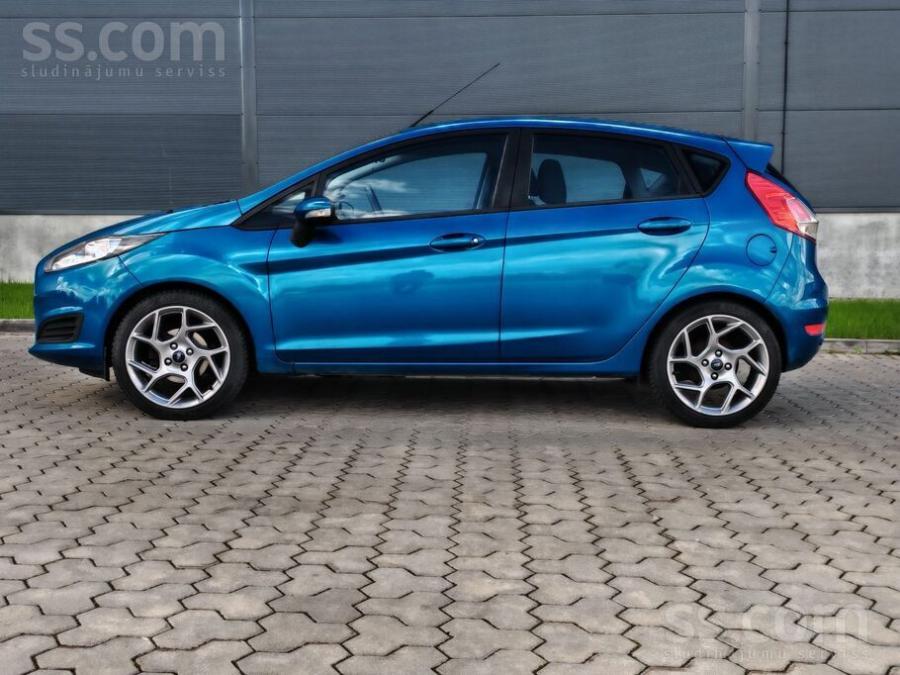 Zils Ford Fiesta 2014 Rīga, ar dzinēja tilpumu 1.00 L un nobraukumu 134 tūkst. km par 4599 €, foto 12 vietnē AUTOMOTO.COM.LV