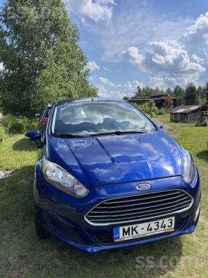 Blue Ford Fiesta 2014 in Riga, with an engine capacity of 1.20 L and mileage of 270 thousand km for 3100 €, photo  on AUTOMOTO.COM.LV