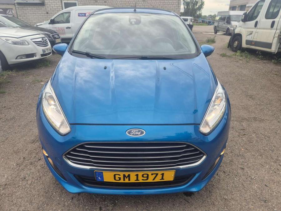 Blue Ford Fiesta 2014 in Raseiniai, with an engine capacity of 1.56 L and mileage of 184 thousand km for 3450 €, photo 7 on AUTOMOTO.COM.LV