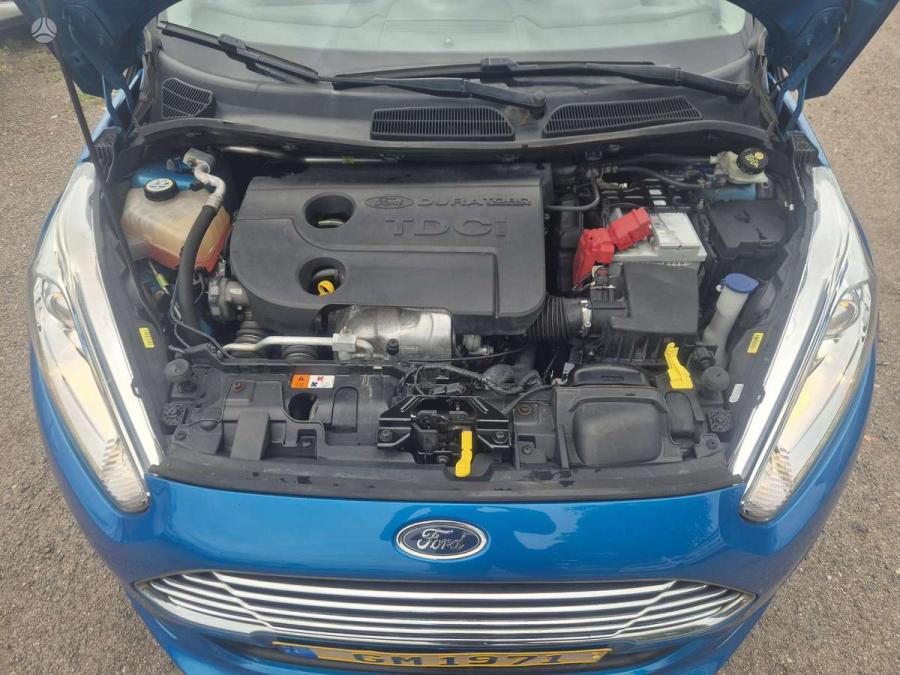Blue Ford Fiesta 2014 in Raseiniai, with an engine capacity of 1.56 L and mileage of 184 thousand km for 3450 €, photo 17 on AUTOMOTO.COM.LV