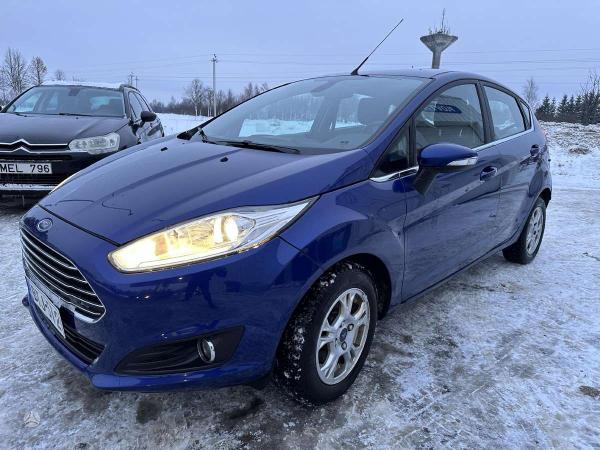 Zils Ford Fiesta 2015 Šilalė, ar dzinēja tilpumu 1.00 L un nobraukumu 181 tūkst. km par 3700 €, foto 5 vietnē AUTOMOTO.COM.LV