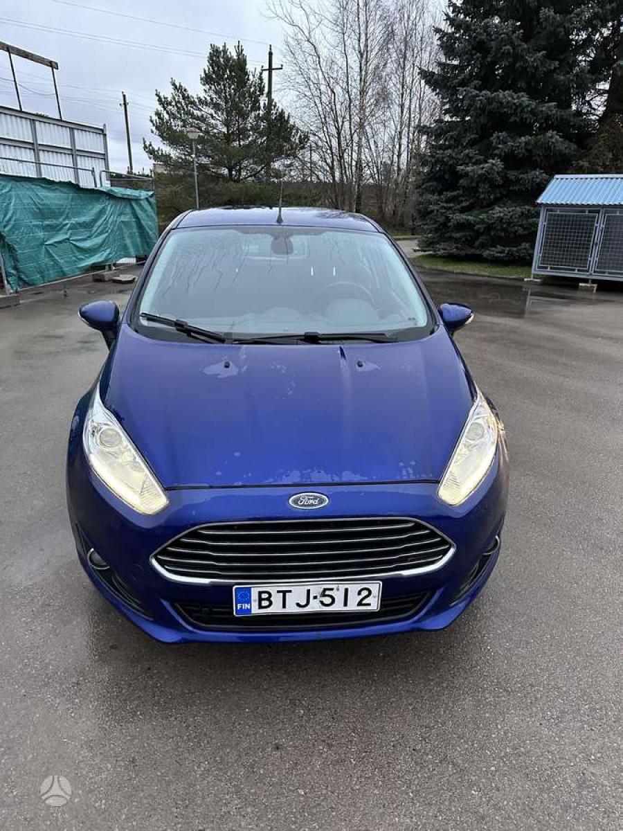 Zils Ford Fiesta 2015 Šilalė, ar dzinēja tilpumu 1.00 L un nobraukumu 181 tūkst. km par 3700 €, foto 7 vietnē AUTOMOTO.COM.LV