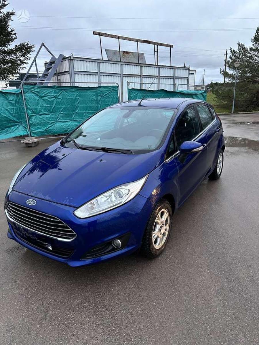 Zils Ford Fiesta 2015 Šilalė, ar dzinēja tilpumu 1.00 L un nobraukumu 181 tūkst. km par 3700 €, foto 12 vietnē AUTOMOTO.COM.LV