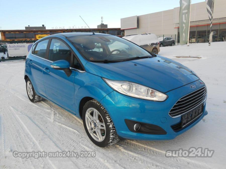 Zils Ford Fiesta 2015 Viljandi, ar dzinēja tilpumu 1.60 L un nobraukumu 157 tūkst. km par 5990 €, foto 3 vietnē AUTOMOTO.COM.LV