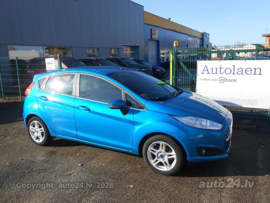 Blue Ford Fiesta 2015 in Viljandi, with an engine capacity of 1.60 L and mileage of 157 thousand km for 5990 €, photo 18 on AUTOMOTO.COM.LV