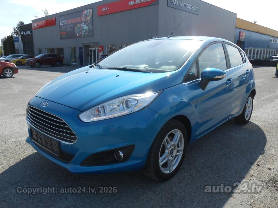 Zils Ford Fiesta 2015 Viljandi, ar dzinēja tilpumu 1.60 L un nobraukumu 157 tūkst. km par 5990 €, foto 1 vietnē AUTOMOTO.COM.LV