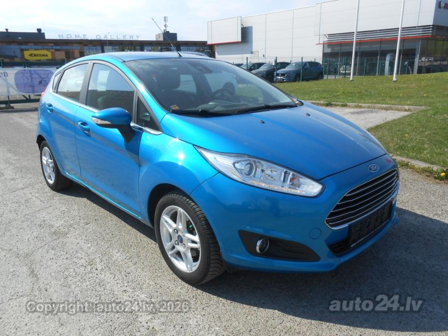 Zils Ford Fiesta 2015 Viljandi, ar dzinēja tilpumu 1.60 L un nobraukumu 157 tūkst. km par 5990 €, foto 4 vietnē AUTOMOTO.COM.LV