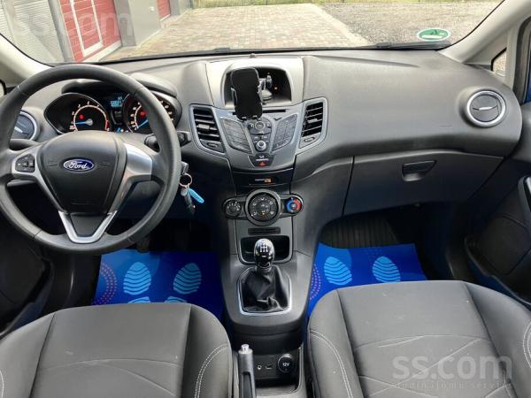 Blue Ford Fiesta 2015 in Talsi, with an engine capacity of 1.00 L and mileage of 201 thousand km for 4999 €, photo 10 on AUTOMOTO.COM.LV