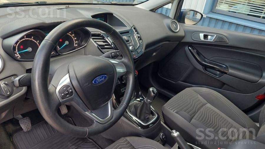 Blue Ford Fiesta 2015 in Riga, with an engine capacity of 1.00 L and mileage of 154 thousand km for 3800 €, photo 4 on AUTOMOTO.COM.LV
