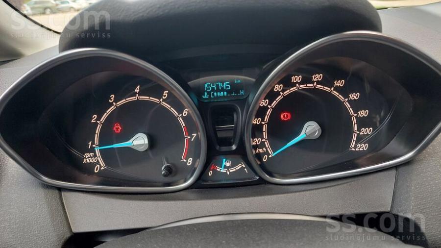 Blue Ford Fiesta 2015 in Riga, with an engine capacity of 1.00 L and mileage of 154 thousand km for 3800 €, photo 21 on AUTOMOTO.COM.LV